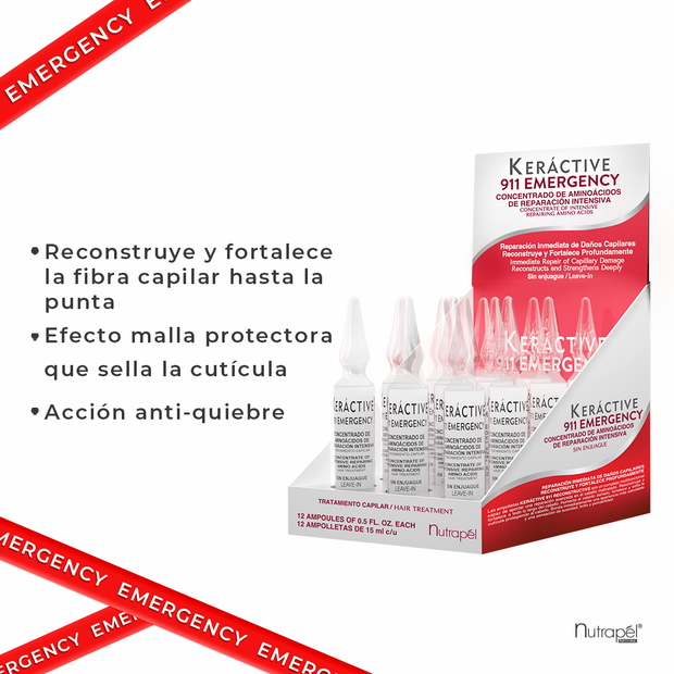 Keráctive 911 Concentrado de Aminoácidos – Tienda Nutrapél Oficial
